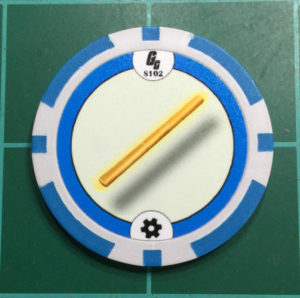 Cosmic Control Rod Token - Big Bully Gaming Accessories