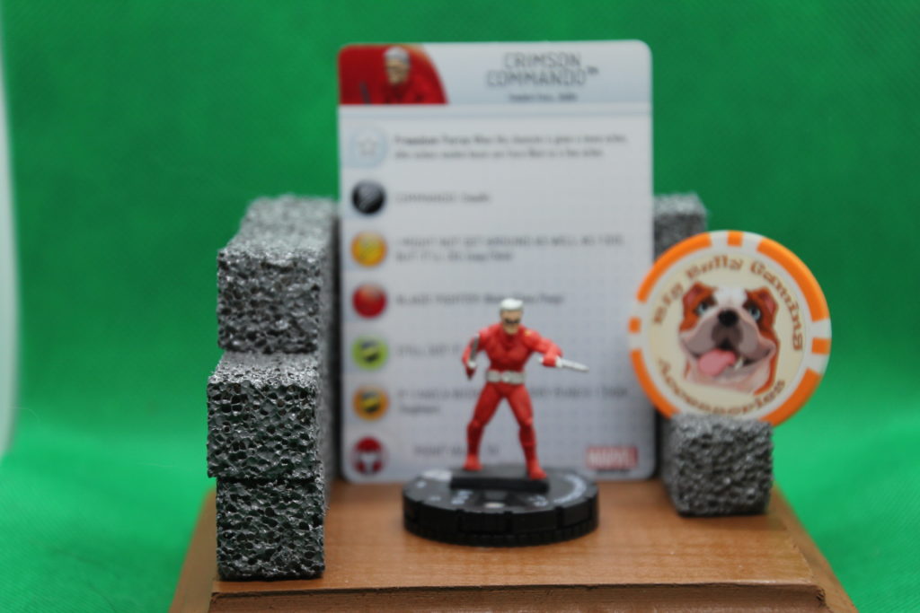 Crimson Commando #048 - Rare - Big Bully Gaming Accessories