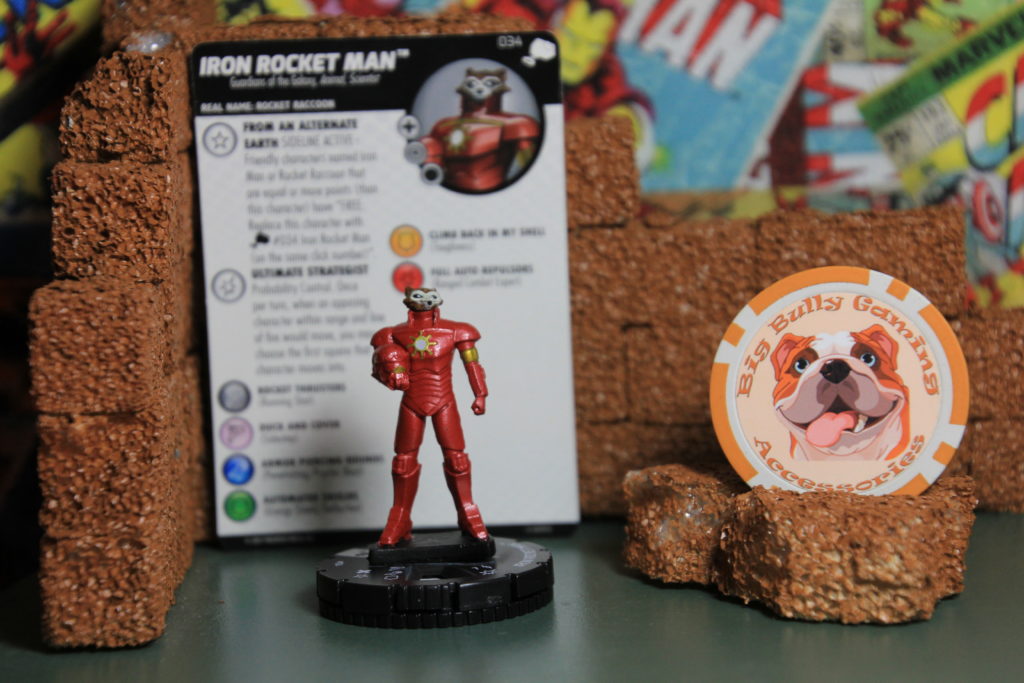 Iron Rocket Man #034 - Rare - Big Bully Gaming Accessories