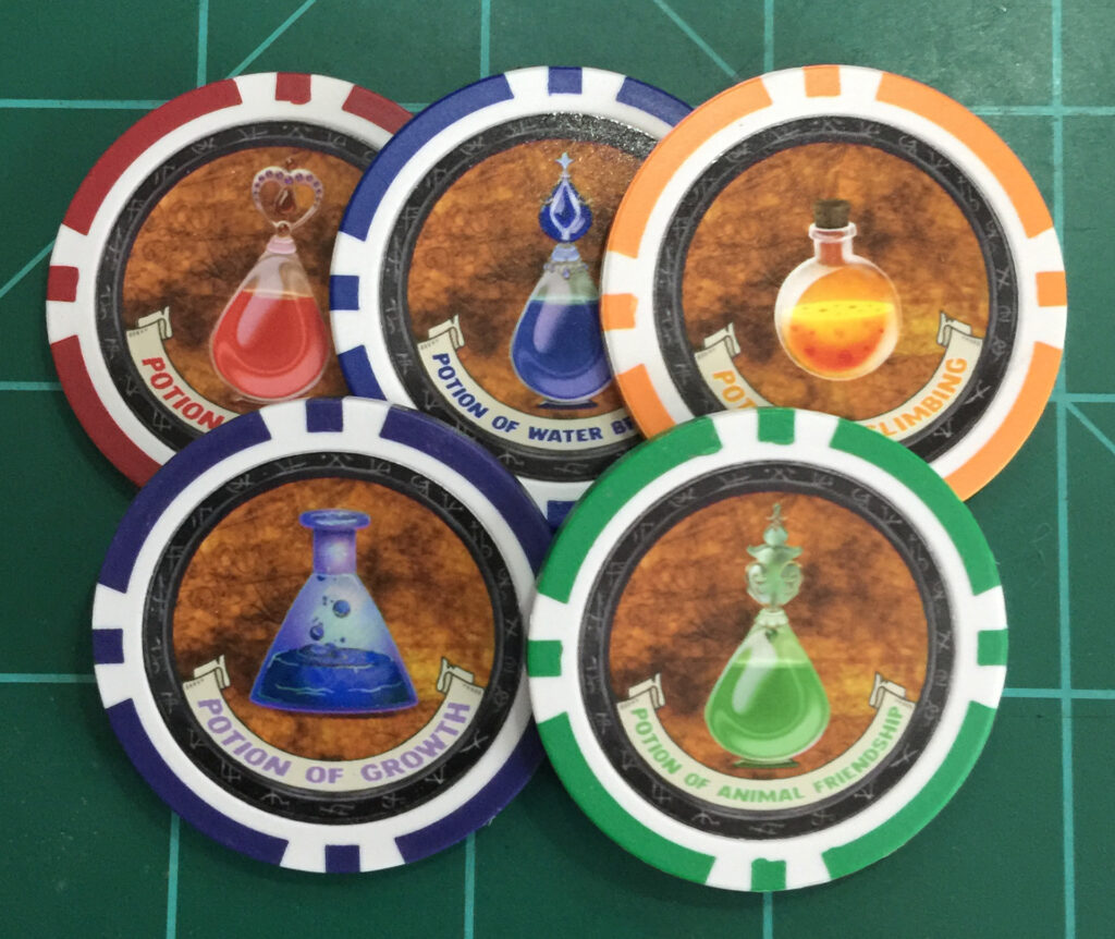 RPG Potion Tokens - Big Bully Gaming Accessories
