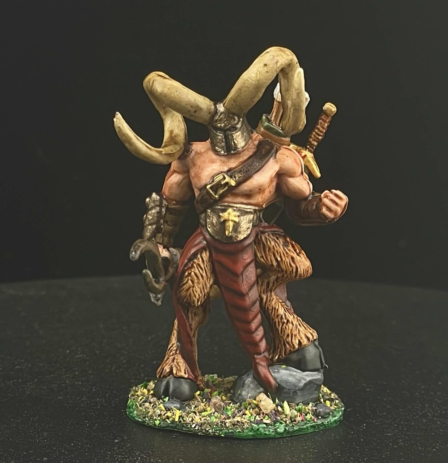 Horned Hunter- Satyr - Big Bully Gaming Accessories